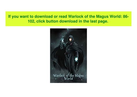 Ppt Download Read Warlock Of The Magus World 86 102 Ebook Pdf