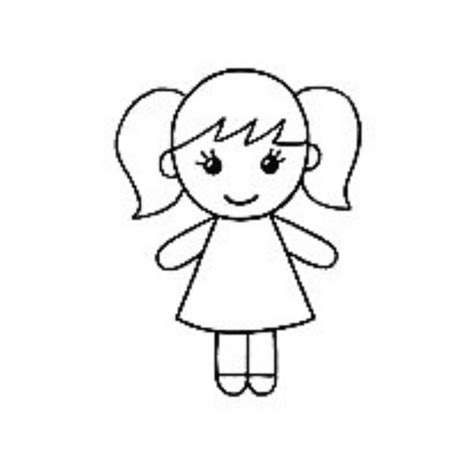 Easy Cute Doll Drawing In Just 5 Steps