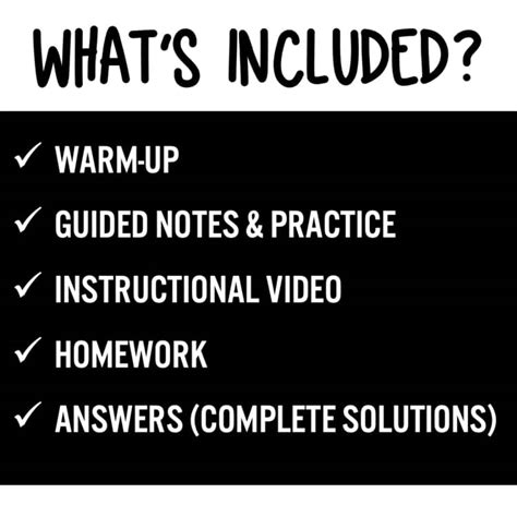 Quadratic Functions Convert Standard To Vertex Lesson Warm Up Guided Notes