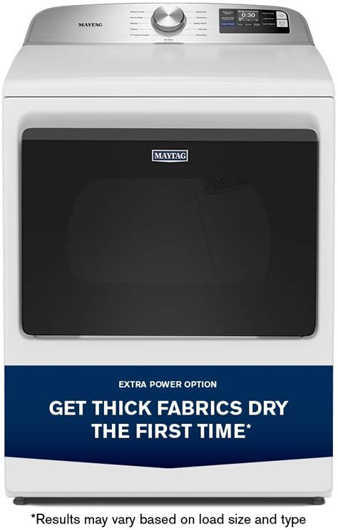 Maytag Med6205rw 27 Inch Smart Electric Top Load Dryer With 74 Cu Ft