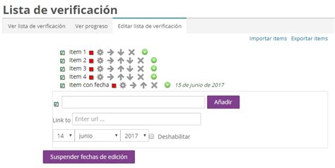 Checklist Para Moodle Plugins De Moodle Webprogramacion Consultoría