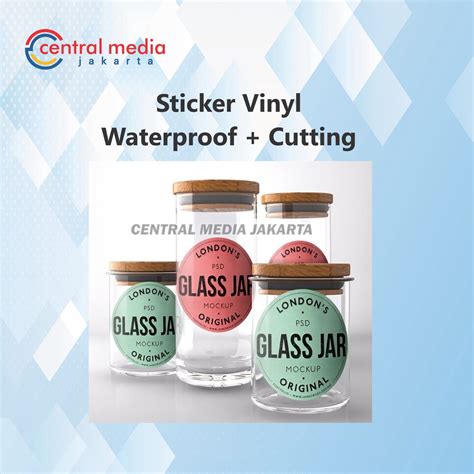 Jual Cetak Sticker VINYL A3 Cutting SESUAI POLA Kiss Cut Stiker