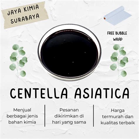 Jual Centella Asiatica Extract Daun Pegagan Ekstrak 100 Ml Shopee