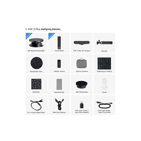 Revopoint Pop 3 Plus Advanced Edition 3d Scanner