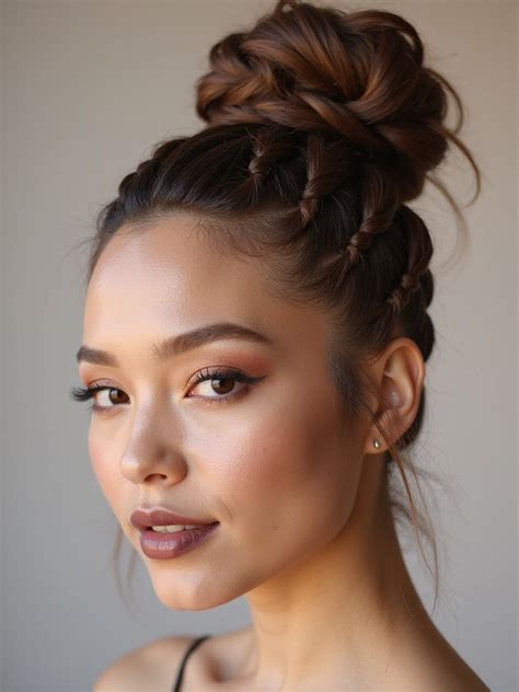 Cute Bun Hairstyles Seen In Lock Screens And Group Chats