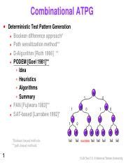 Combatpg Podem Pdf Combinational Atpg Deterministic Test