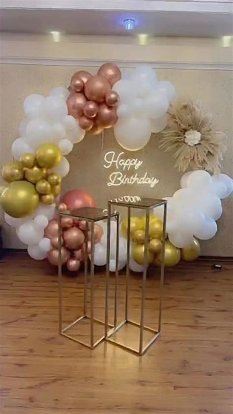 بادکنک آرایی ساده تزیینات ساده و خلاقانه برای هر جشن