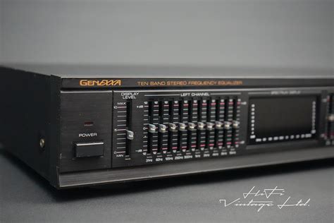 Genexxa 31 9082 Equalizer Hifi Vintage