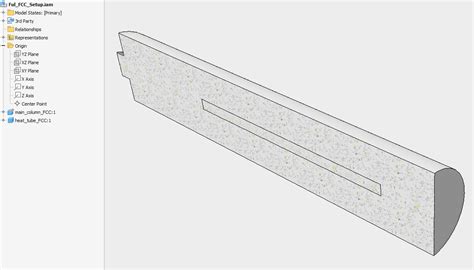 How To Constrain Square Bar Into Hollow Cylinder Autodesk Community