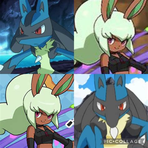 Lucario X Agent Spect Hare By Eeveerose340 On Deviantart