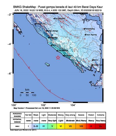 Halmahera Barat Diguncang Gempa Magnitudo 5 5 Terasa Hingga Manado