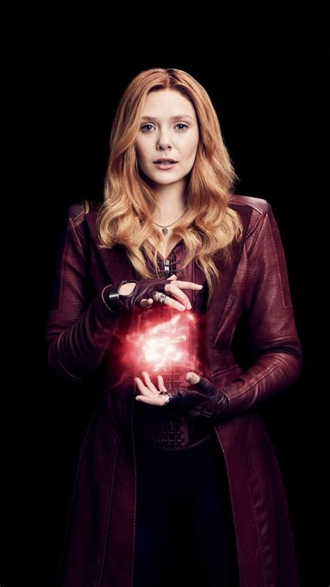 Wanda Maximoff Scarlet Witch Elizabeth Olsen Avengers Infinity War