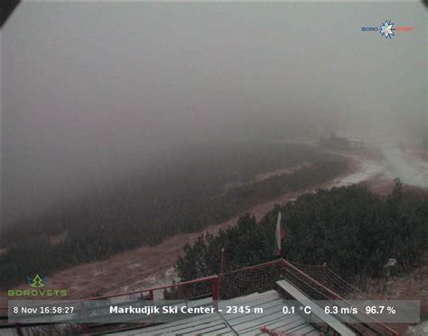 Зимата се завърна в планините Силен сняг на Витоша в момента ☃️ ️🛷