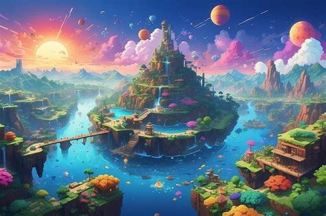 Pixelated Tech Odyssey A Visual Journey Where Every Pixel Shifts And