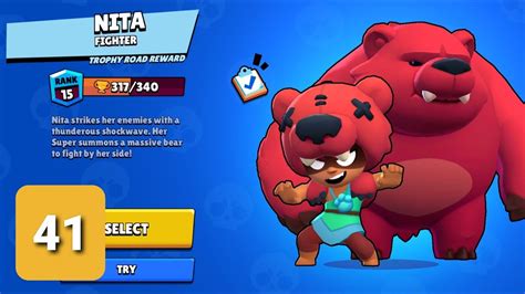 Brawl Stars Gameplay Walkthrough Part 41 Nita Ios Android Youtube