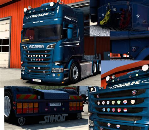 Ets2 Scania Rjl R4 T T4 Badges Add On V 1 0 Mods Other Scania Mod
