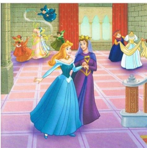 Walt Disney Book Scans Sleeping Beauty Aurora S Royal Wedding English Version Artofit