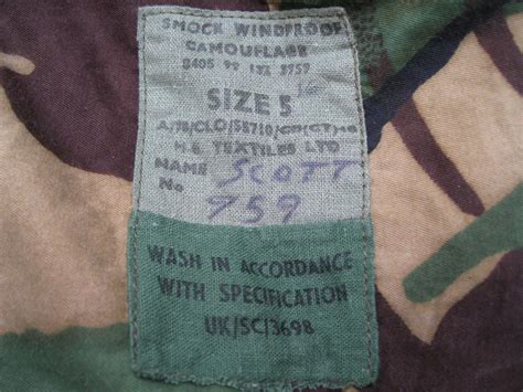 68 Pattern Windproof Comparison Clothing Uniforms Hmvf Historic