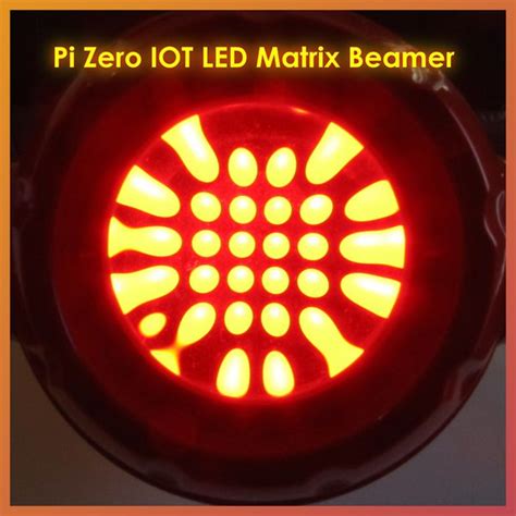 Pi Zero IOT Led Matrix Beamer Hackaday Io