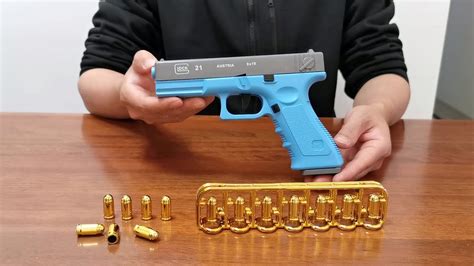 G17 Glock Pistol Soft Bullet Toy Gun Manual Shell Ejection 52 Off