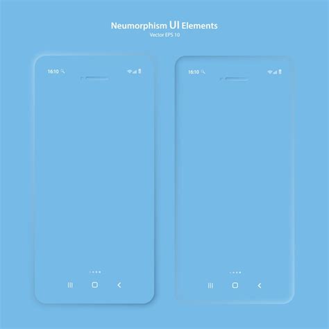 Premium Vector A Set Of User Interface Elements For A Mobile