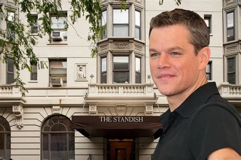 Matt Damon Closes Block To Move Into Standish Penthouse See Recent