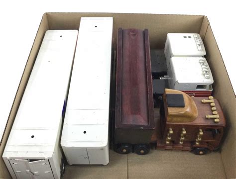 Lot Vintage Nylint Metal Semi Trucks And Trailers