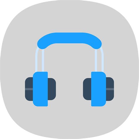 Earphone Flat Curve Icon 39234994 Vector Art At Vecteezy