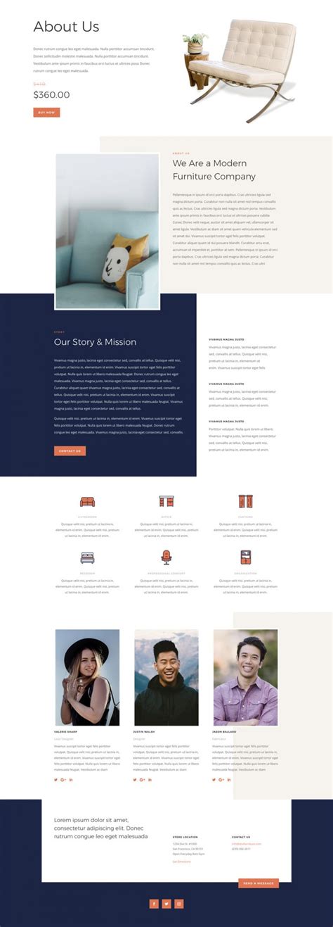 Get A Free Furniture Store Layout Pack For Divi