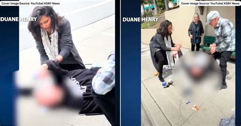 Four Strangers Saw An Unresponsive Man Lying Unconscious On The Street