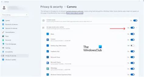 Camera Showing Lock Icon On Windows Laptop