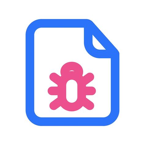 Bug Files Icon Two Tone Color 10796902 Vector Art At Vecteezy