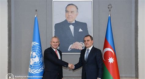 Jeyhun Bayramov Meets With Un General Assembly President Report Az