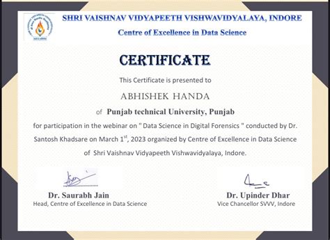 Abhishek Handa On Linkedin Datascience Digitalforensics