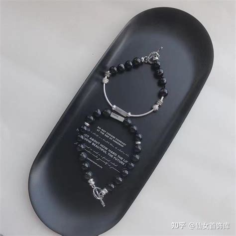 黑翟石手链有什么寓意嘛 知乎