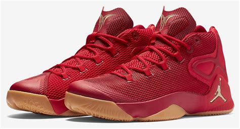 Jordan Melo M12 Red Gum Sneaker Bar Detroit