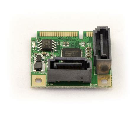 Mini PCI EXPRESS (MiniPCIE) card - HALF SIZE 2 PORTS SATA 3.0 - CHIPSET ...