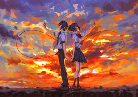 30 Wallpapers De Anime Para Otakus Full Hd 4 Taringa Your Name Anime