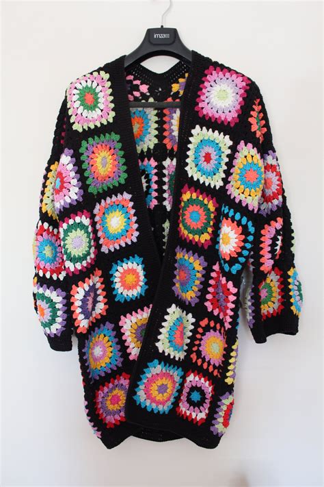 Everyday Granny Square Cardigan Crochet Pattern My Poppet Makes