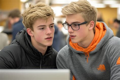 Tech In Student Learning Photo Premium Ai Generated Image