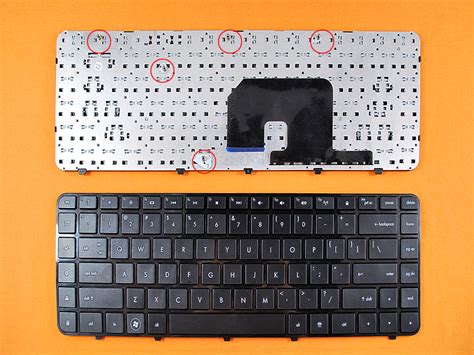 Hp Palivion Dv Series Black Frame Laptop Keyboard Black Laptop Solutions