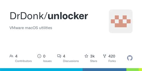 Github Drdonk Unlocker Vmware Macos Utilities