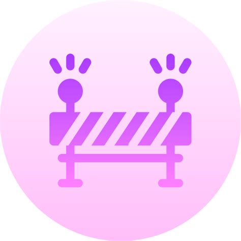 Barrier Basic Gradient Circular Icon Barrier Basic Gradient Circular Icon