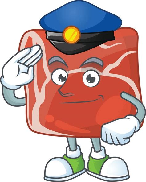 A Cartoon Character Of Beef 20795399 Vector Art At Vecteezy