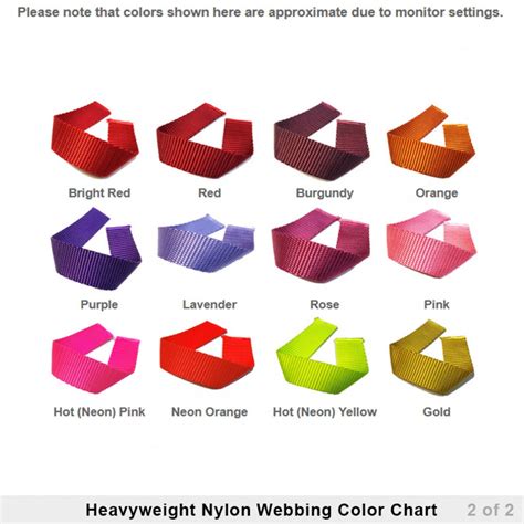 Heavyweight Nylon Webbing Strong Nylon Webbing Strap