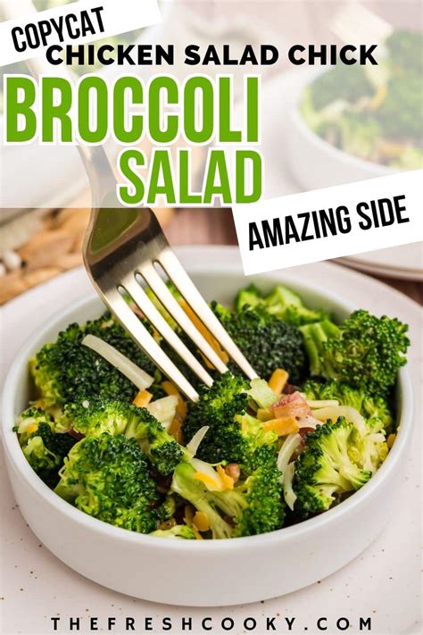 Broccoli Salad Recipe Chicken Salad Chick • The Fresh Cooky