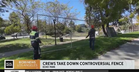 Echo Park Lake Fence Removal Receives Community Support Opposition