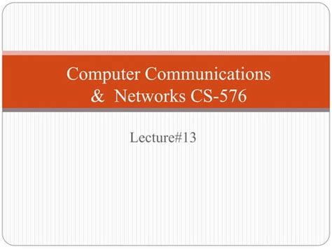 Error Detection And Correction Ppt