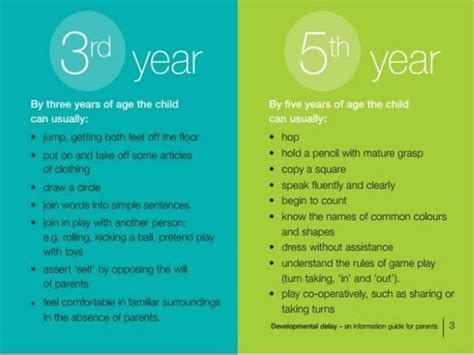 Developmental Delay Chart