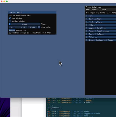Imgui Complete Macos Docking And Viewport Support